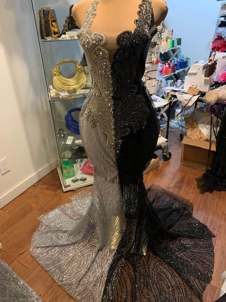 Day and Night Gown – MONICA MONIQUE Fashion House