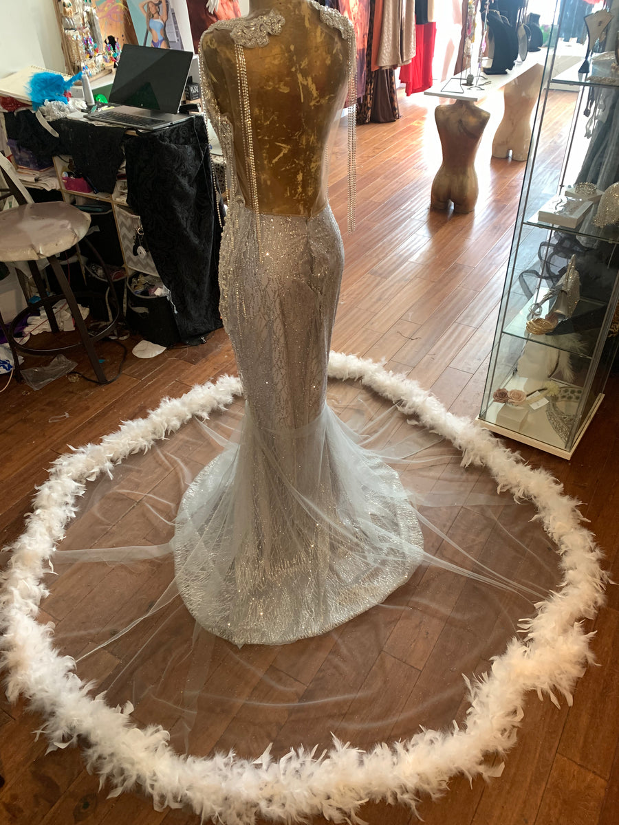 Ice Sickle Gown – MONICA MONIQUE Fashion House